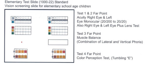 Test Slides Optec 1000P - Stereo Optical