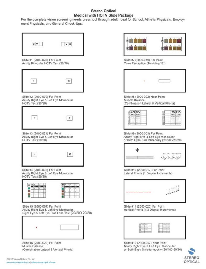 Medical w HOTV SP - Stereo Optical