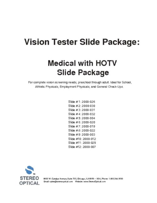 Medical w HOTV SP - Stereo Optical