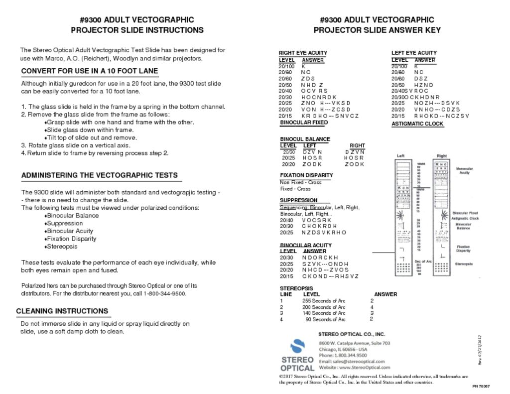 Score Keys - Stereo Optical