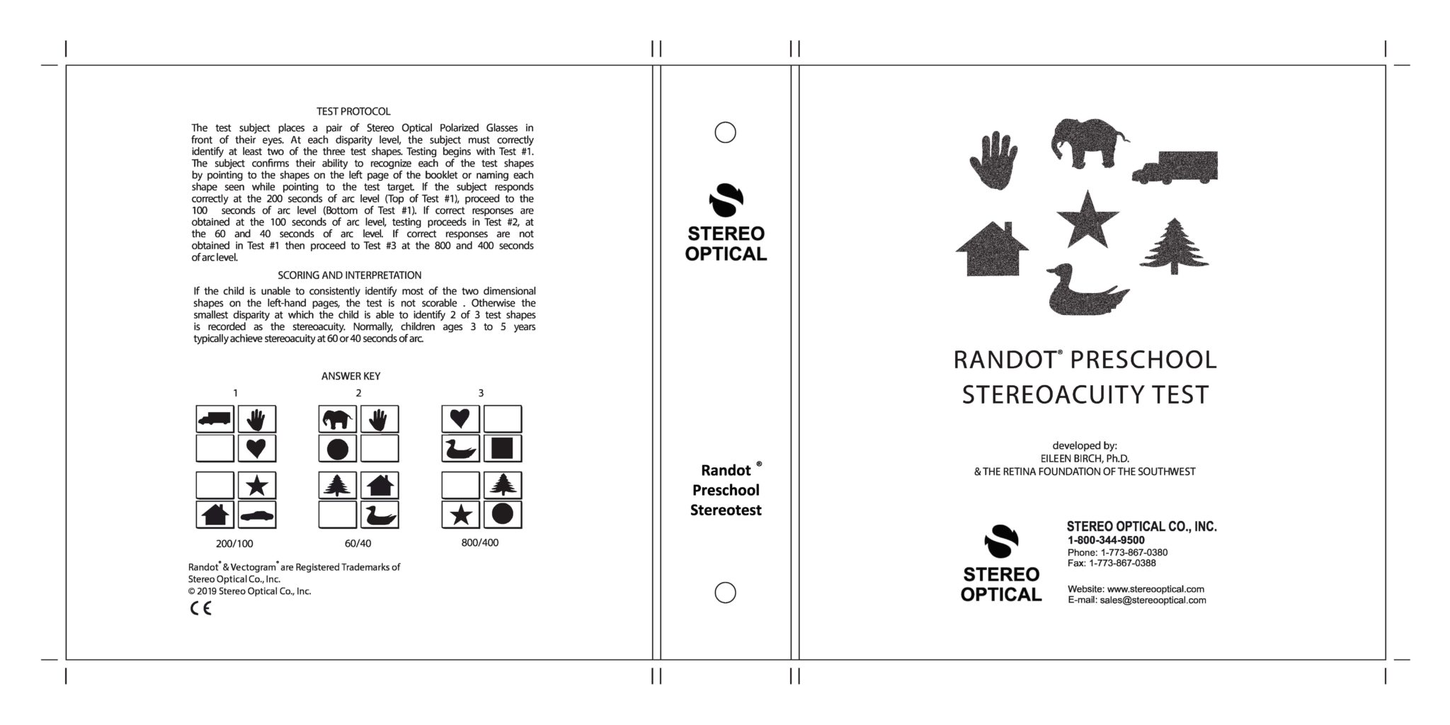 Randot Preschool - Stereo Optical Randot Preschool - Stereo Optical