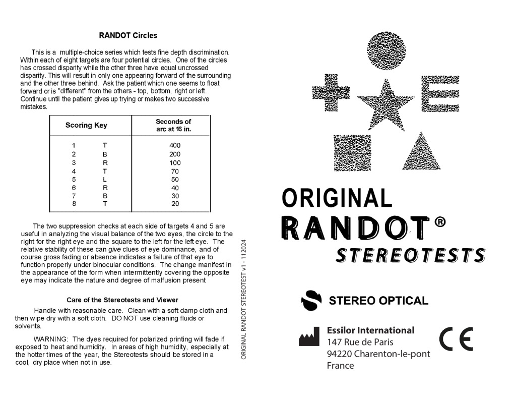 Original Randot - Stereo Optical